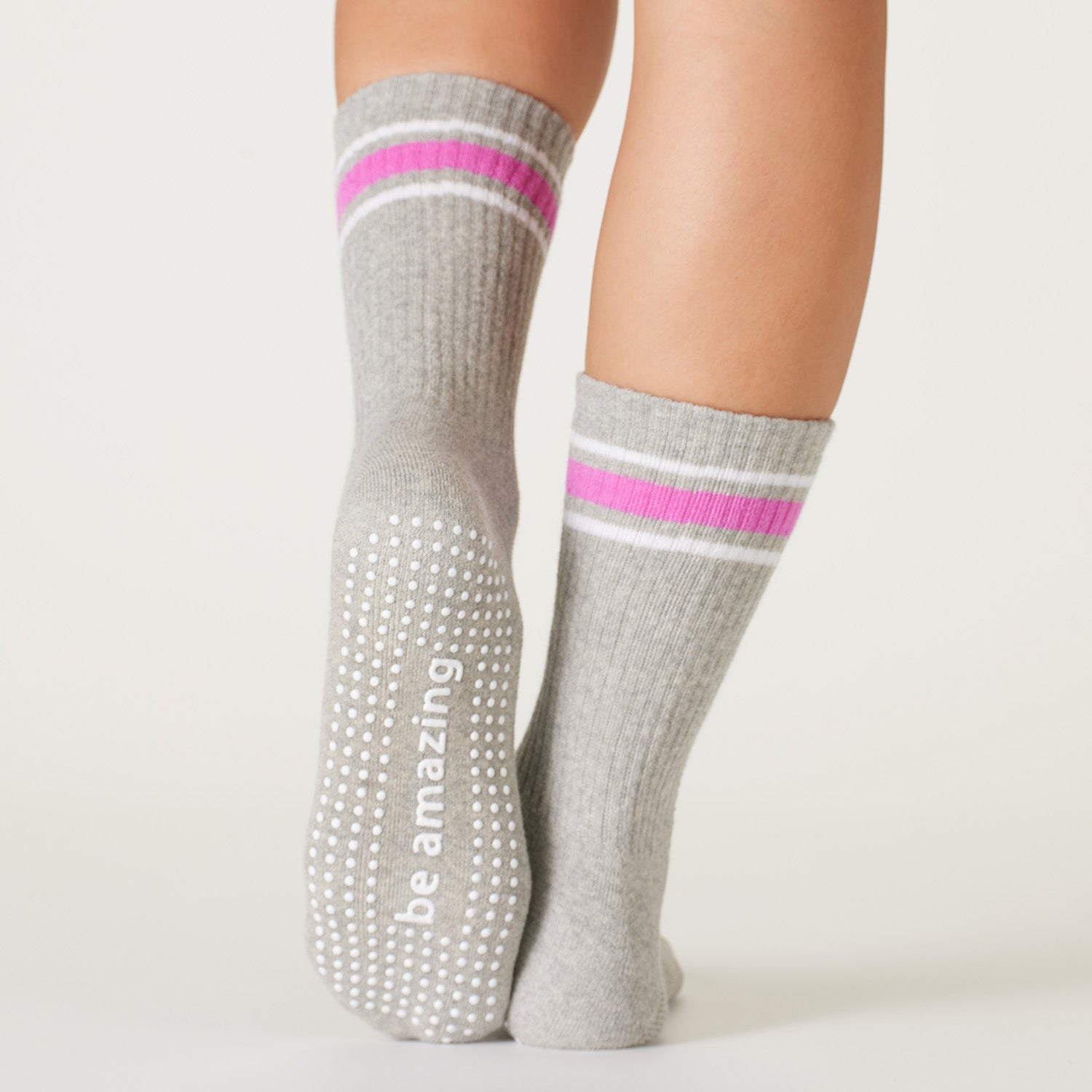 Shop Women - Crew | Sticky Be Socks - The Best Non Slip Grip Socks for ...