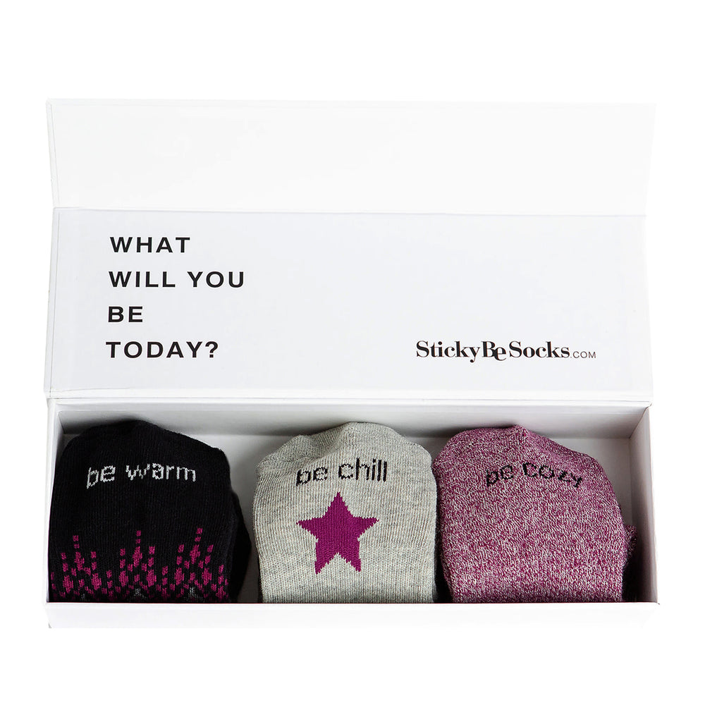 Shop Women | Sticky Be Socks - The Best Non Slip Grip Socks for Pilates ...