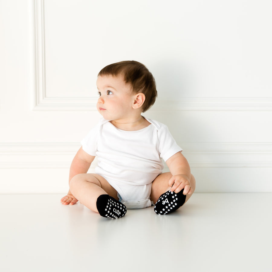 Buy Baby Boy Box 6 Pack (Wyatt) Non-Slip Grip Socks for Pilates, Yoga ...